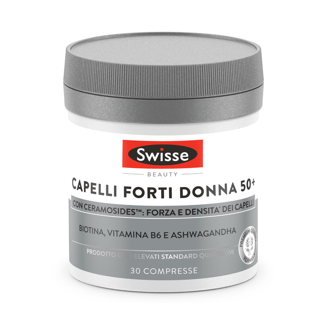Integratore capelli donna con CERAMOSIDES™ – Swisse Italia